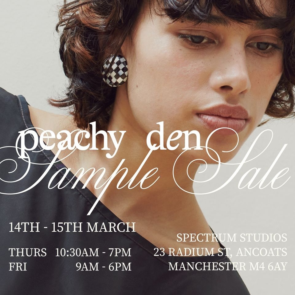 Peachy Den Manchester Sample Sale